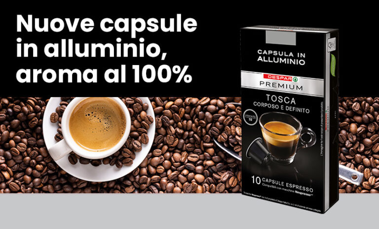 L’aroma del caffè Despar Premium è da oggi custodito nelle nuove ...